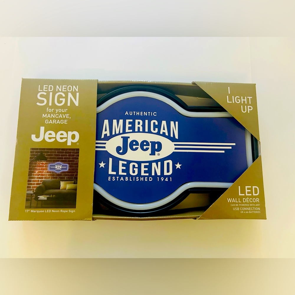 Jeep Led Neon Sign New - Gem